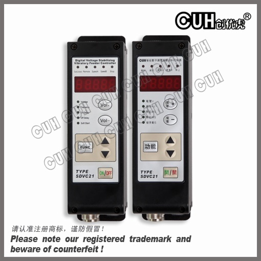 Feeder Controller, Variable Voltage Digital Controller for Vibratory Feeder, SDVC21 Variable ...